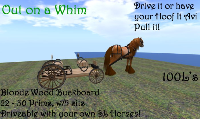 Second Life Marketplace - Buckboard V3